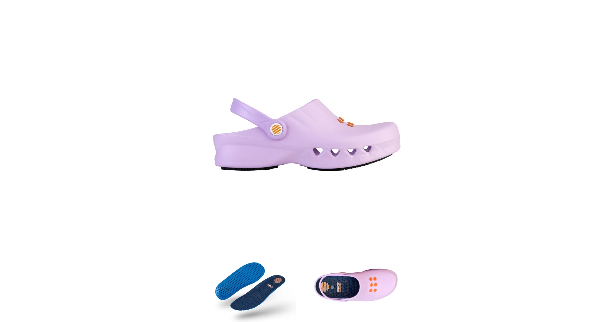 WOCK® NUBE 03 Papucs – Pink – Klumpa + COOLMax talpbetét - WOCK ...